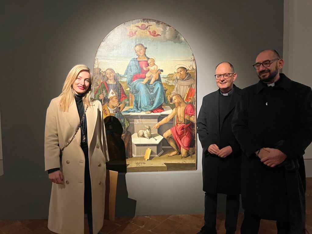 Rinascita Pierantonio, capolavoro rinvenuto in Chiesa Terremotata